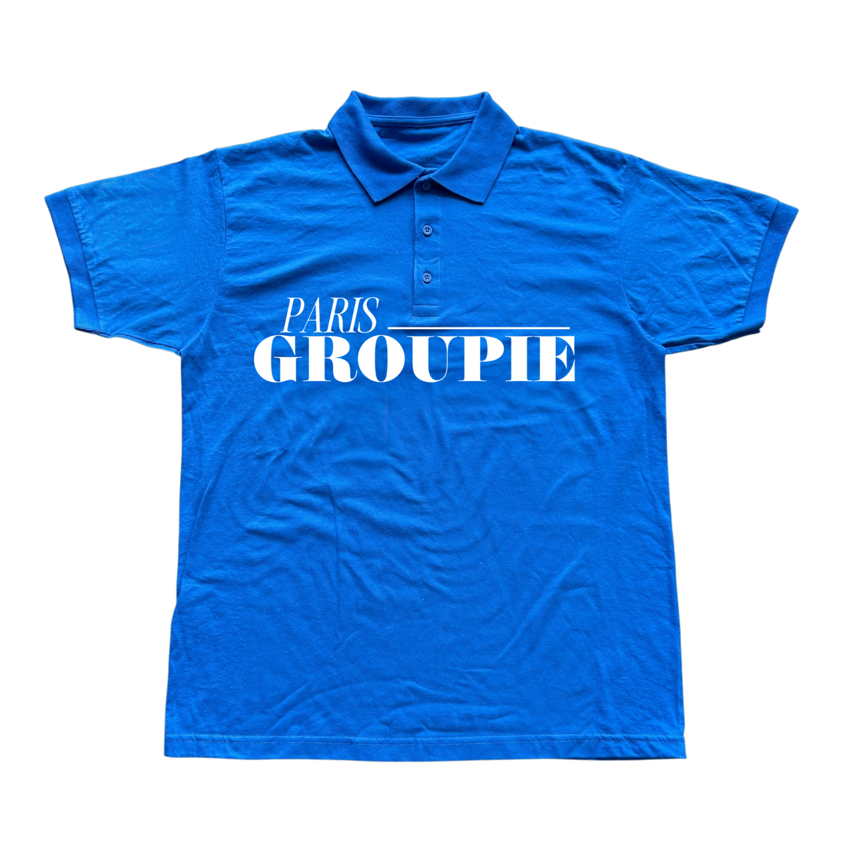 PARIS GROUPIE POLO SHIRT (BLUE) – Grimykids